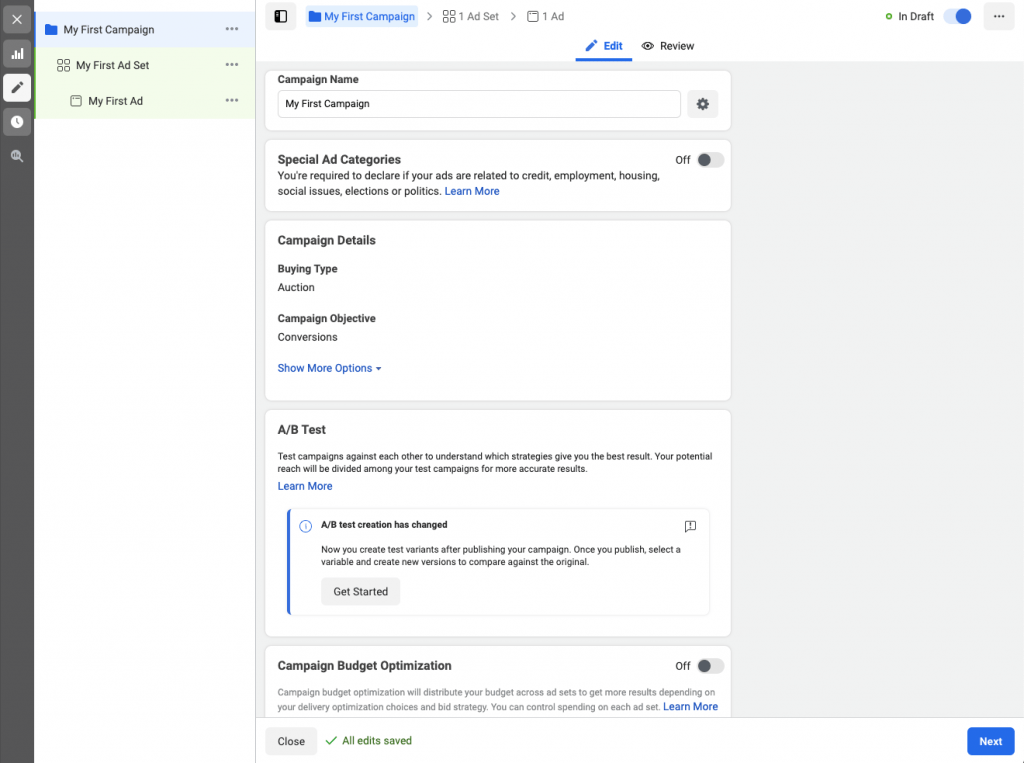Facebook Ads Manager [Overview] - Brad Cecil & Associates