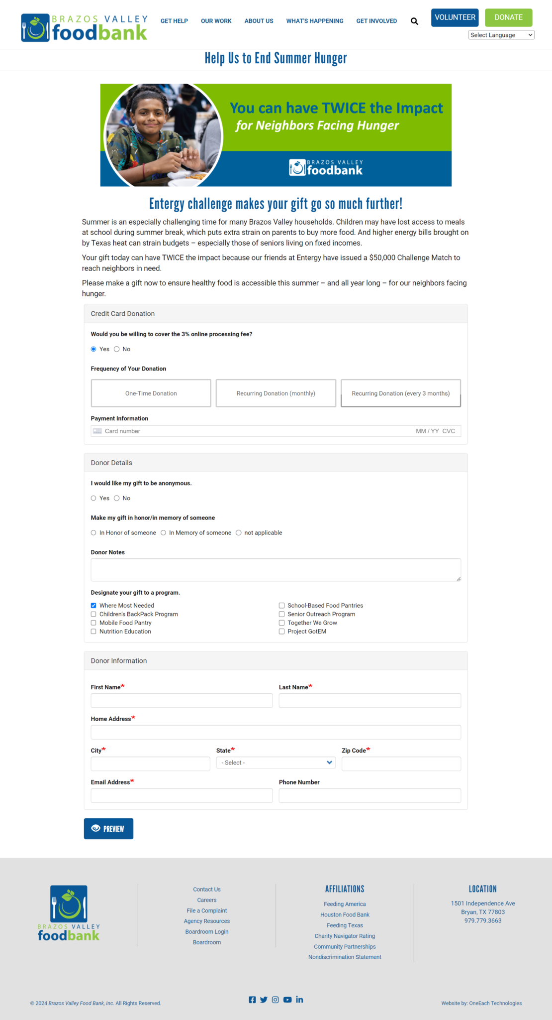 Case Study: Optimizing Donation Page Layout to Improve Conversions ...